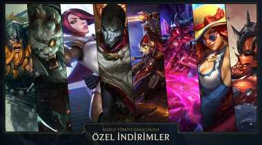League of Legends'den Türkiye'ye Özel İndirimler