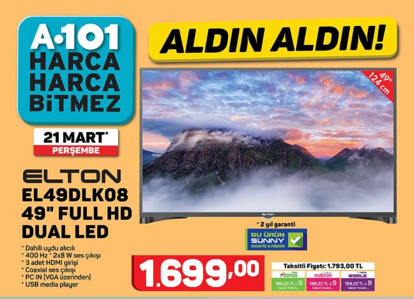 A101'e Bu Hafta Gelecek Teknolojik Ürünler - TeknoDiot.com