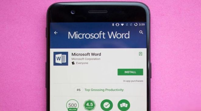 Microsoft Word Android'de Rekor İndirme Elde Etti! - TeknoDiot.com