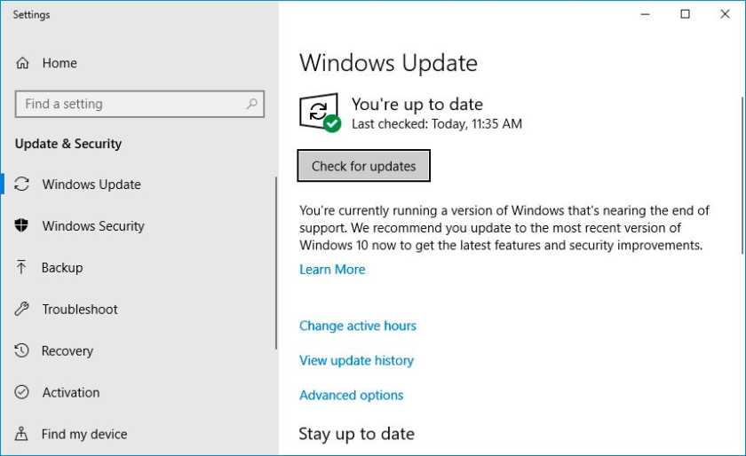 Windows 10 1803 Sürümü Kullanan Kullanıcılar İçin Uyarı Yapıldı ...