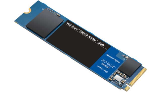 Western Digital WD Blue SN550 NVMe SSD | TeknoDiot.com