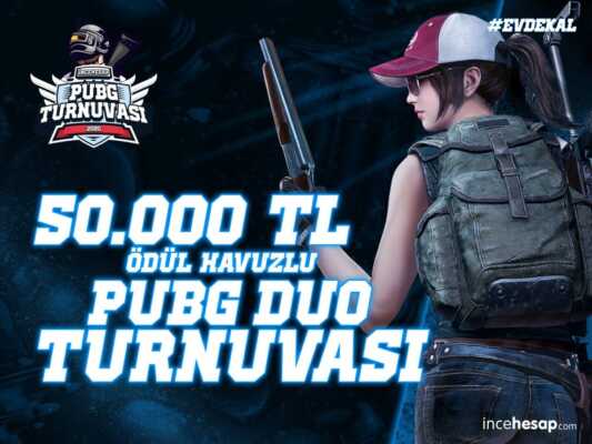50 Bin TL Ödüllü İncehesap PUBG Turnuvası Başlıyor! - TeknoDiot.com 50 Bin TL Ödüllü İncehesap PUBG Turnuvası Başlıyor! - TeknoDiot.com