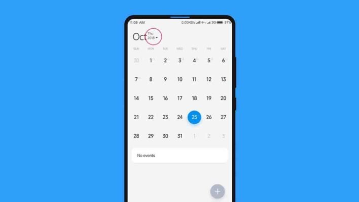 Xiaomi Mi Calendar Uygulaması Yayınlandı - TeknoDiot.com