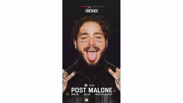 HyperX Post Malone Online Fan Etkinliği Duyuruldu - TeknoDiot.com