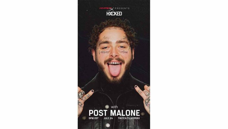 HyperX Post Malone Online Fan Etkinliği Duyuruldu - TeknoDiot.com