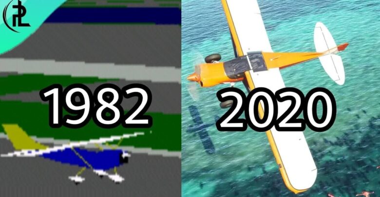 Microsoft Flight Simulator'ın 1982 Yılı Sürümü Yapıldı! - TeknoDiot.com