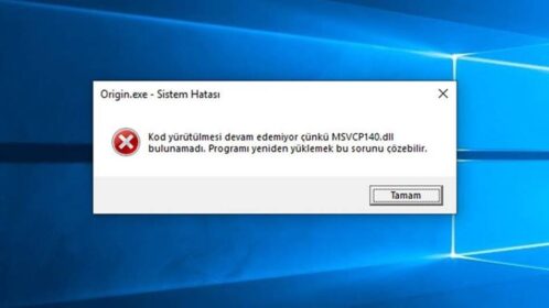 Msvcp140.dll Hatası ve Çözümü Nedir? - TeknoDiot.com