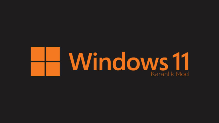 Windows 11 Karanlık Mod Etkinleştirme - TeknoDiot.com